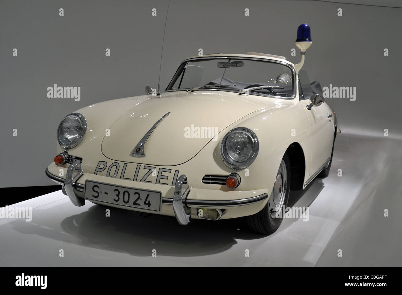 Porsche Police Polizie liveried car, as used by the German Police Stock ...