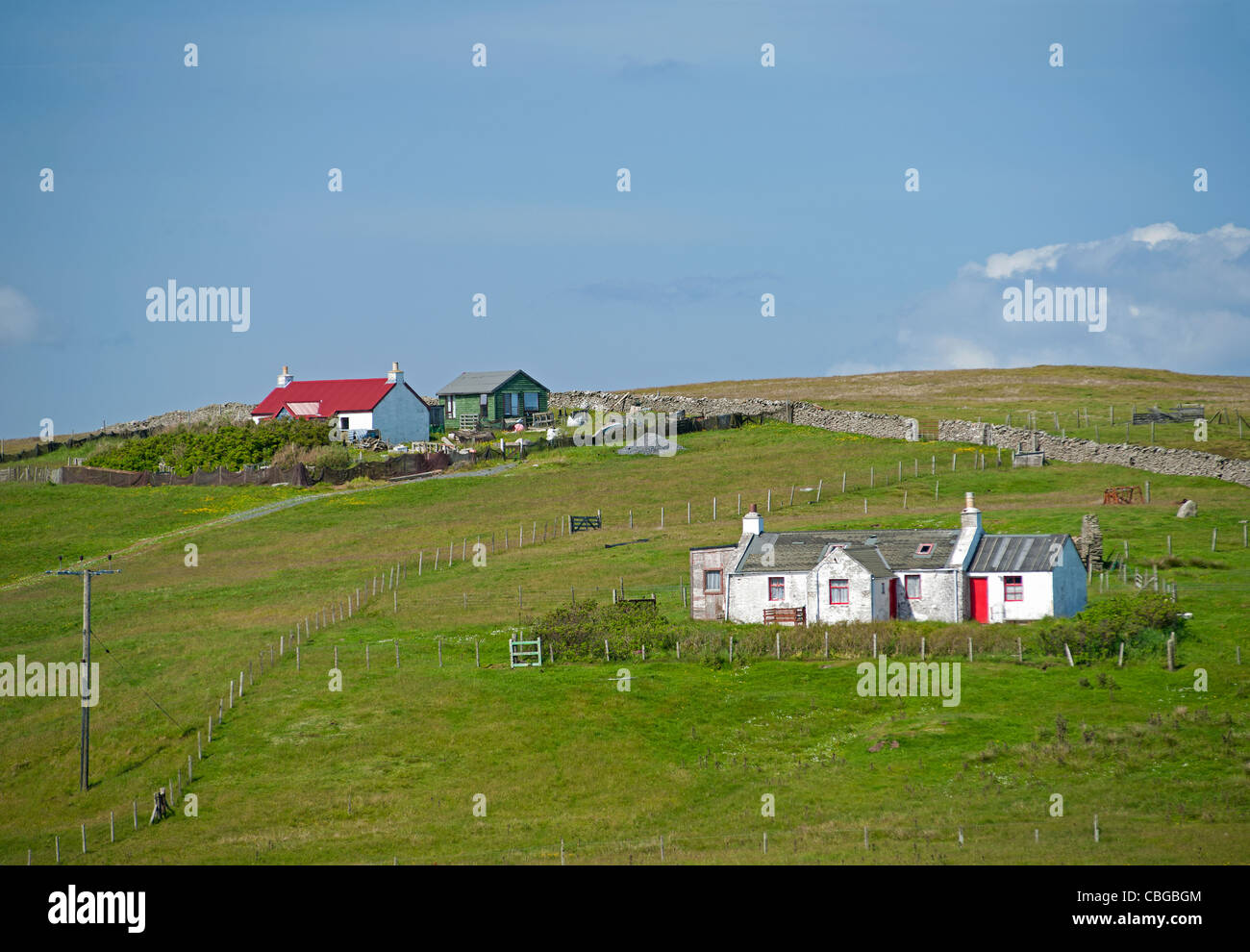 Old croft shetland hi-res stock photography and images - Alamy