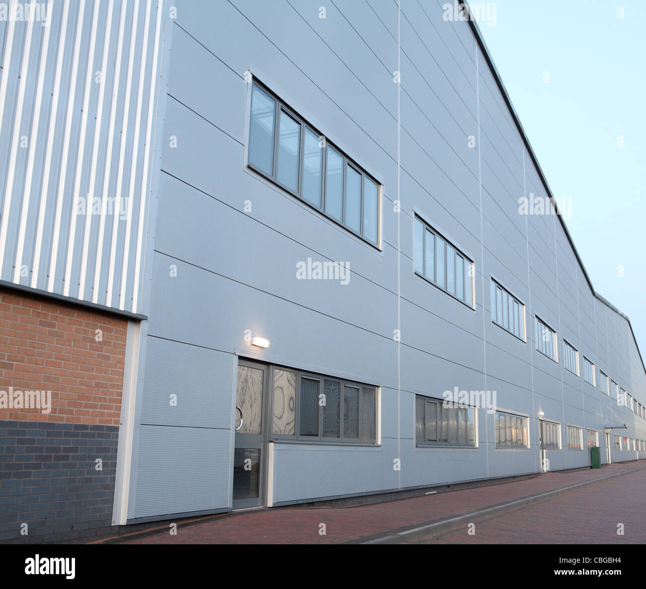 Modern factory office unit Stock Photo - Alamy