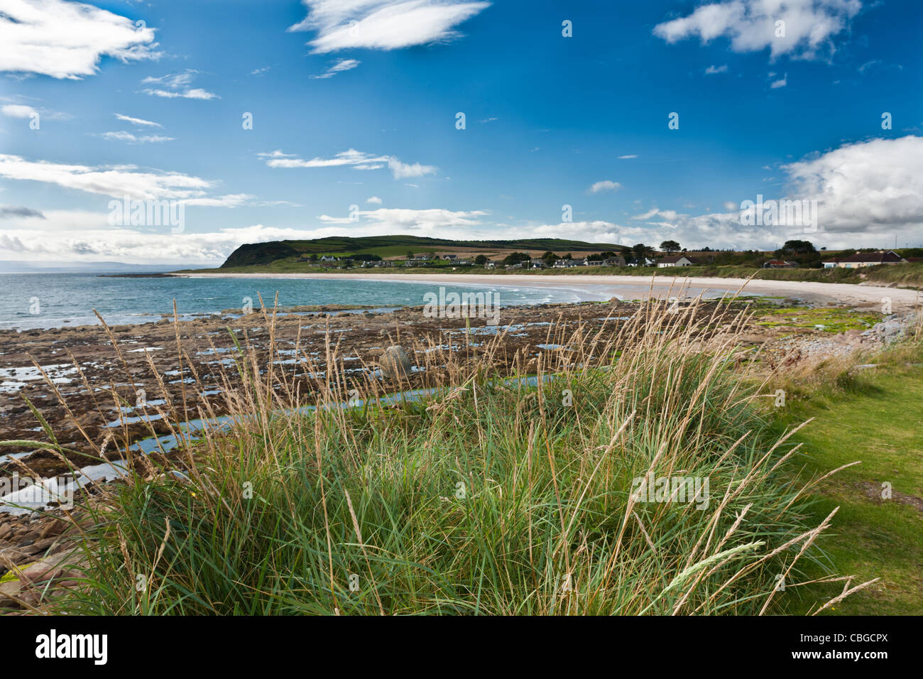 Balintore Beach in Ross & Cromerty, Scotland Stock Photo - Alamy