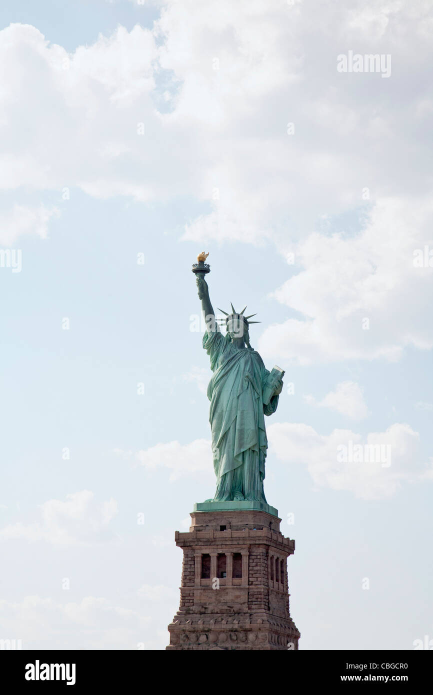 Statue of Liberty, front view Stock Photo - Alamy
