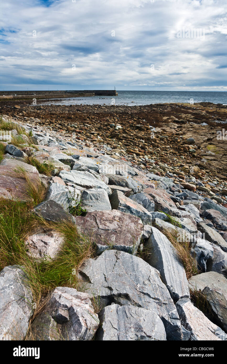 Balintore Beach in Ross & Cromerty, Scotland Stock Photo - Alamy