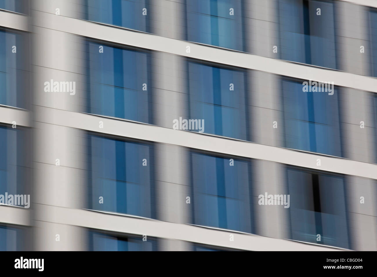 Out of focus abstract view of office building facade Stock Photo - Alamy
