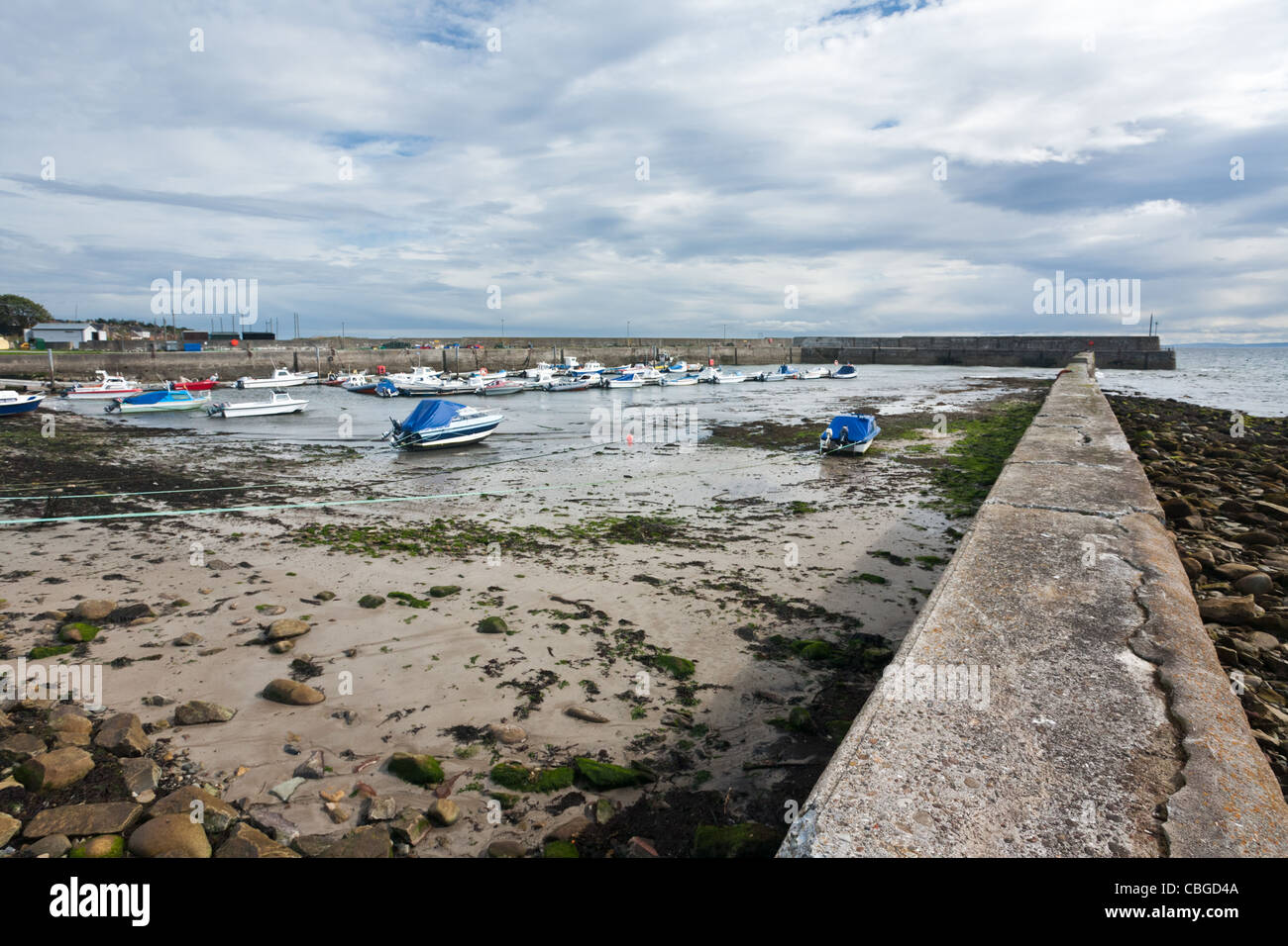 Balintore Harbour, Ross & Cromerty, Scotland Stock Photo - Alamy