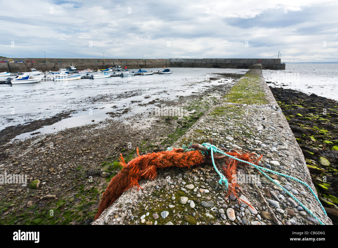 Balintore Harbour, Ross & Cromerty, Scotland Stock Photo - Alamy