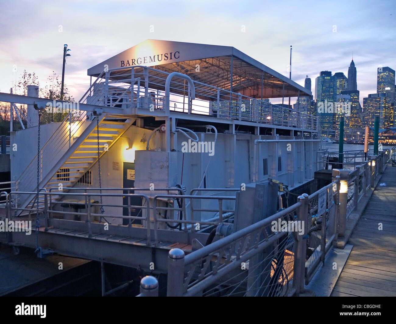 Deck wood barge hi-res stock photography and images - Alamy