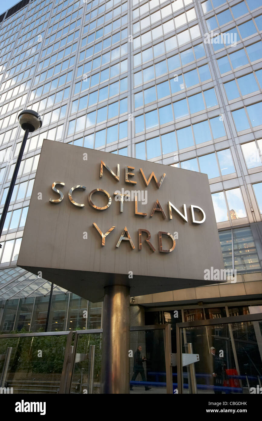 new scotland yard metropolitan police headquarters london england uk ...