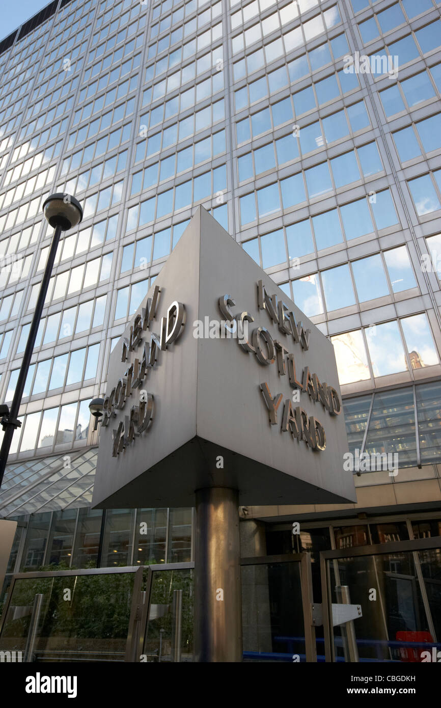 new scotland yard metropolitan police headquarters london england uk ...
