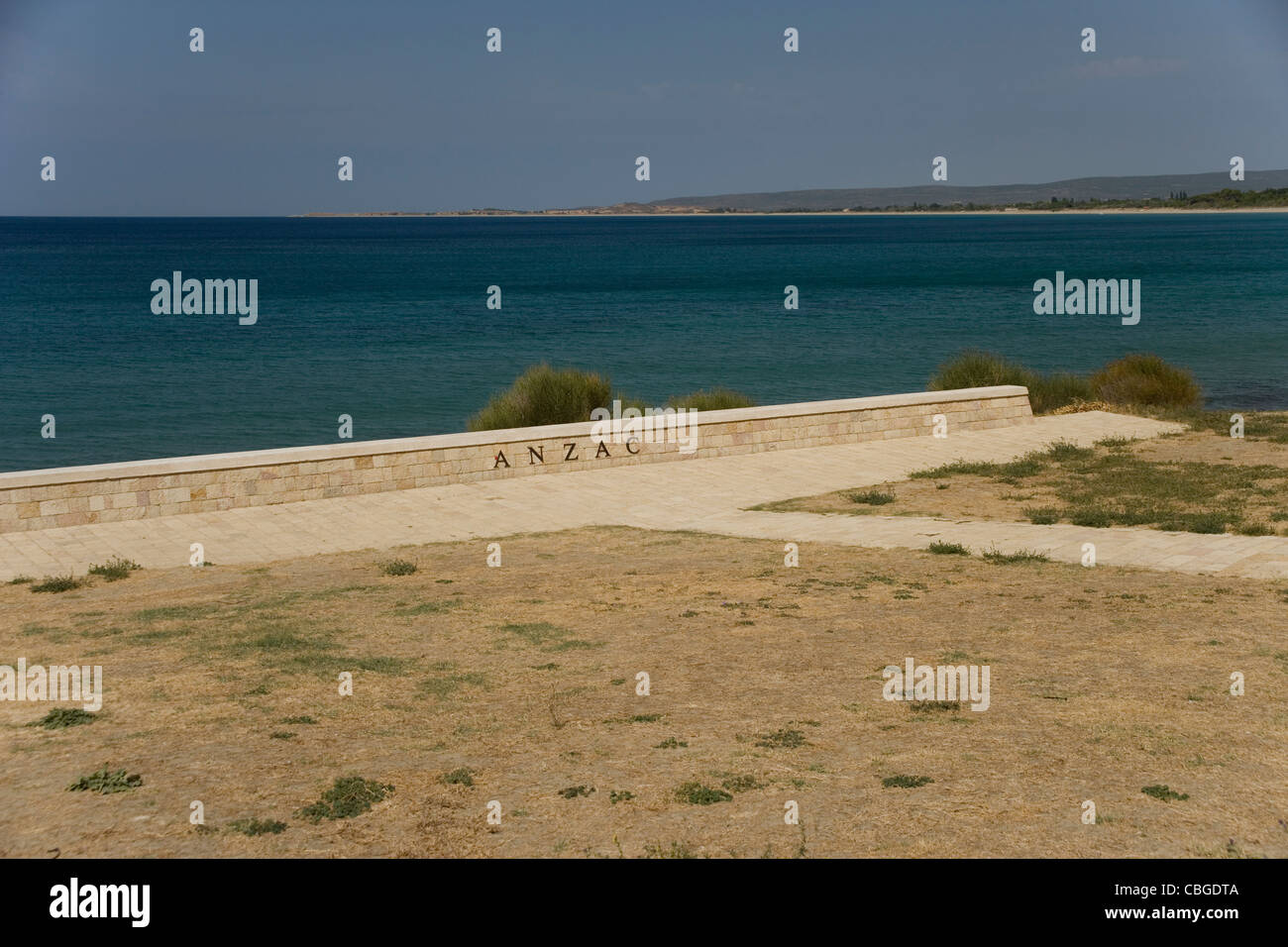 Anzac cove in the Anzac area of Gallipoli, Turkey Stock Photo - Alamy