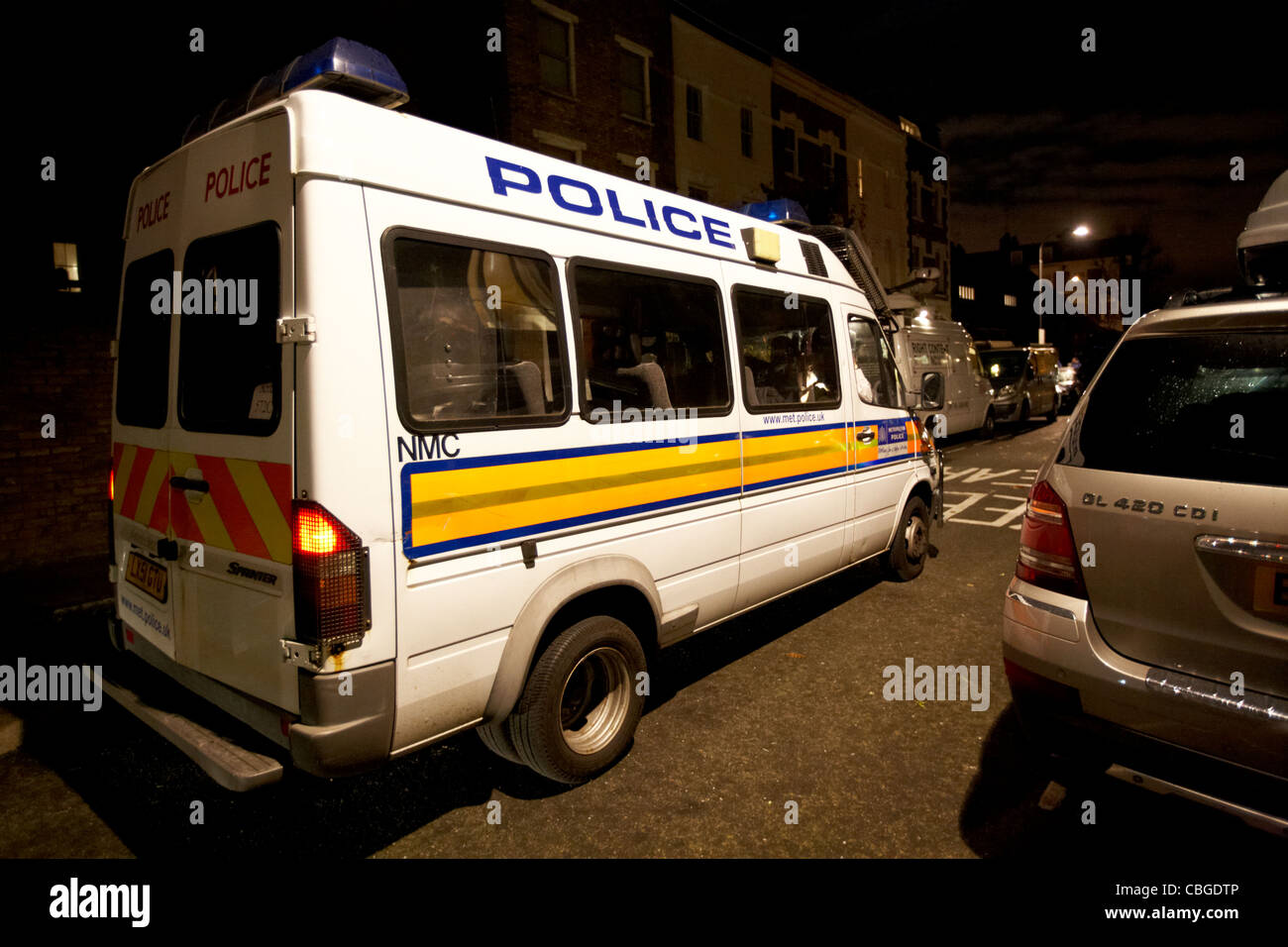 metropolitan police backup riot control vehicle london england uk ...