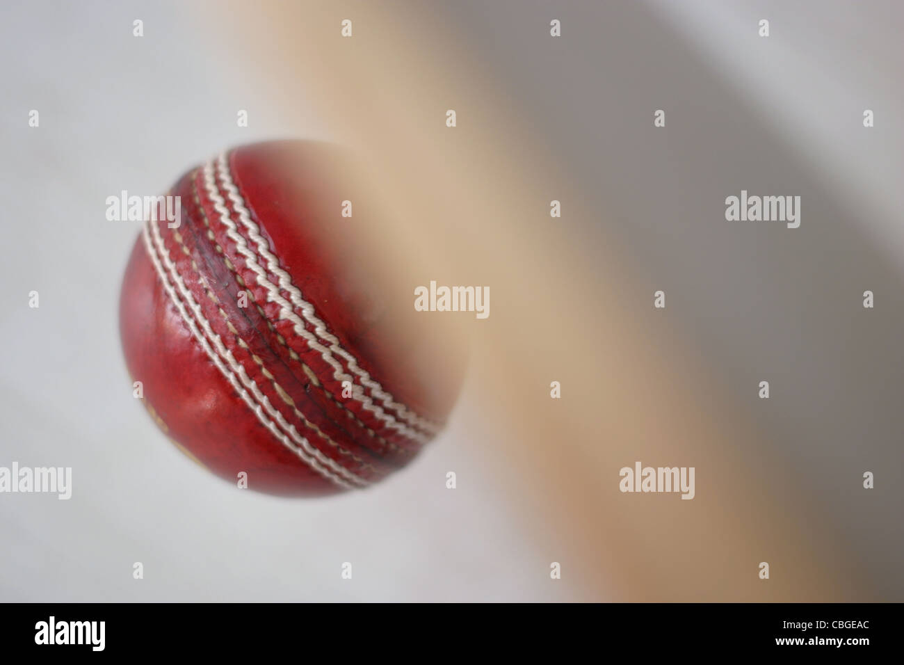 Cricket Bat and cricket balls. Sports equipments Stock Photo - Alamy