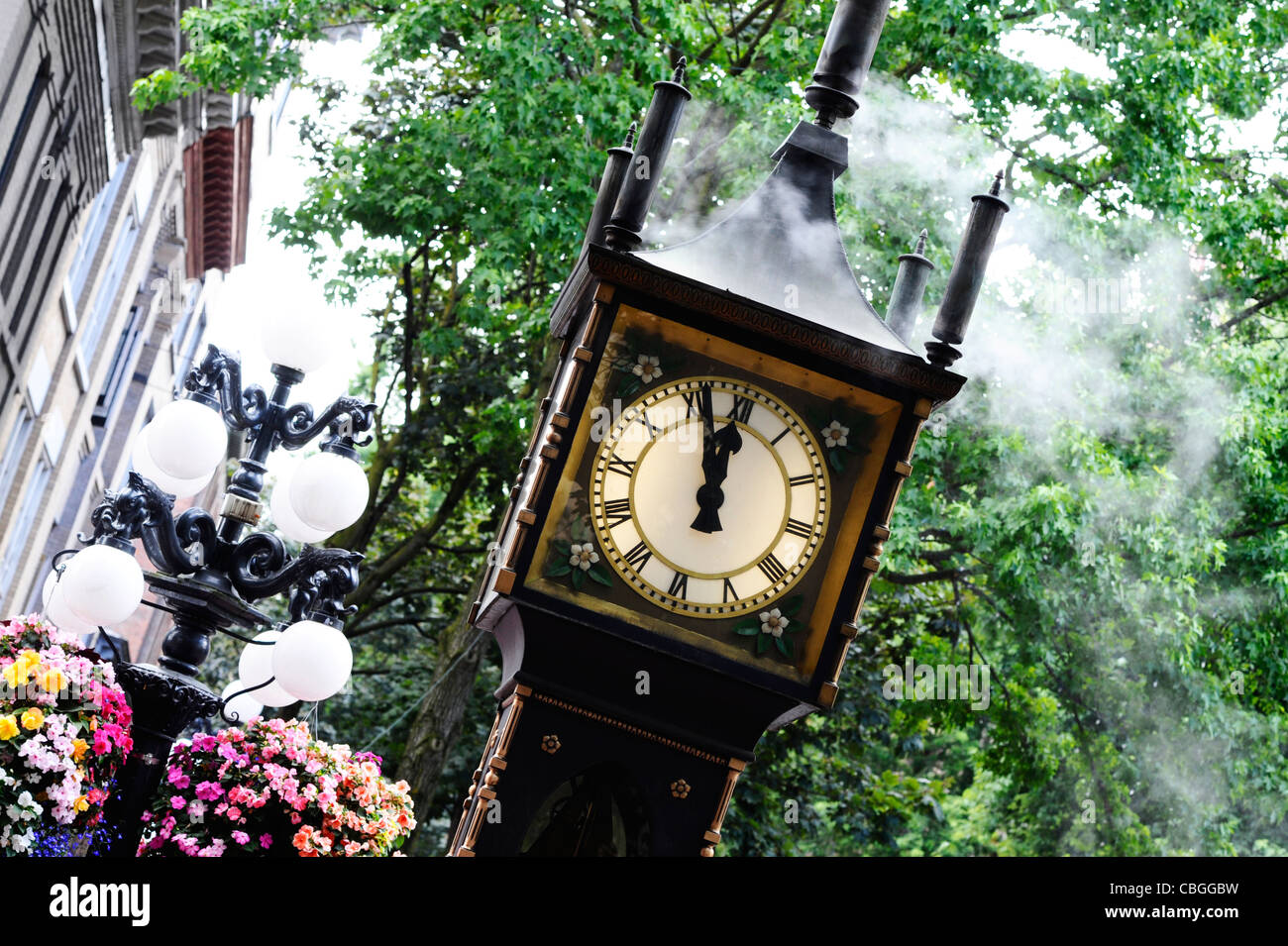The Gastown steam clock in downtown Vancouver, Canada Stock Photo - Alamy