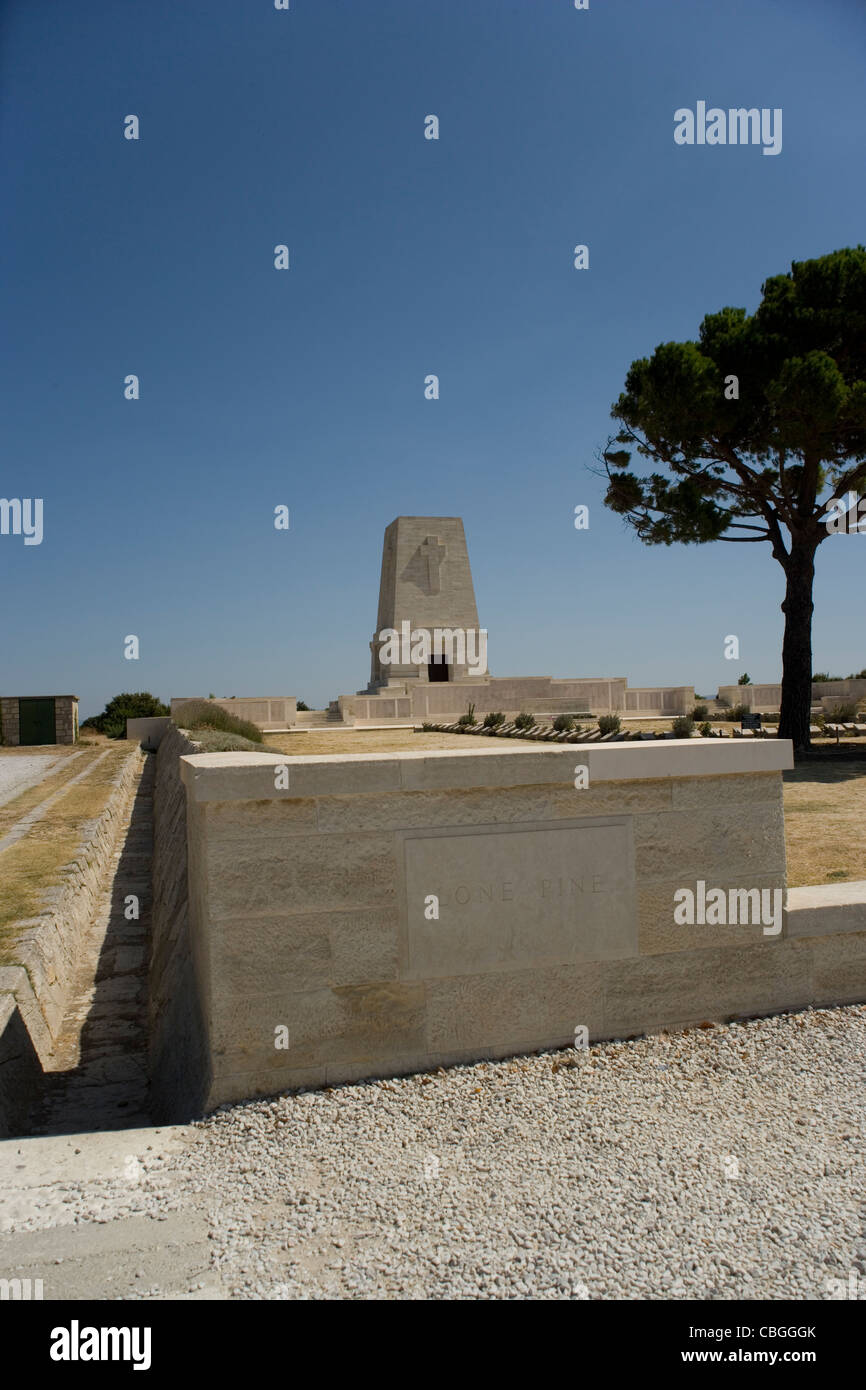 Lone Pine Memorial and Conmmonwealth War Graves Commission Cemetery in ...