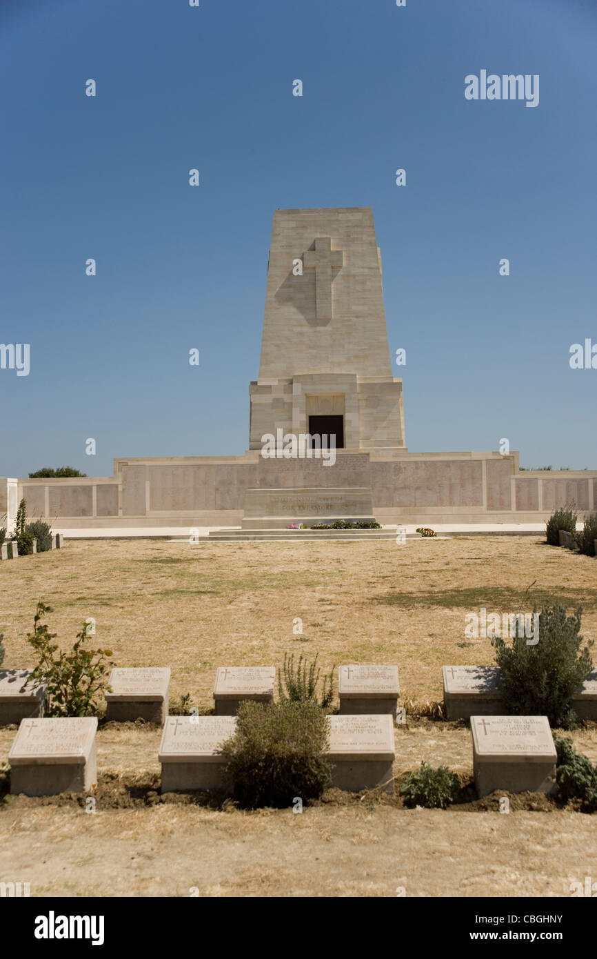 Lone Pine Memorial and Conmmonwealth War Graves Commission Cemetery in ...