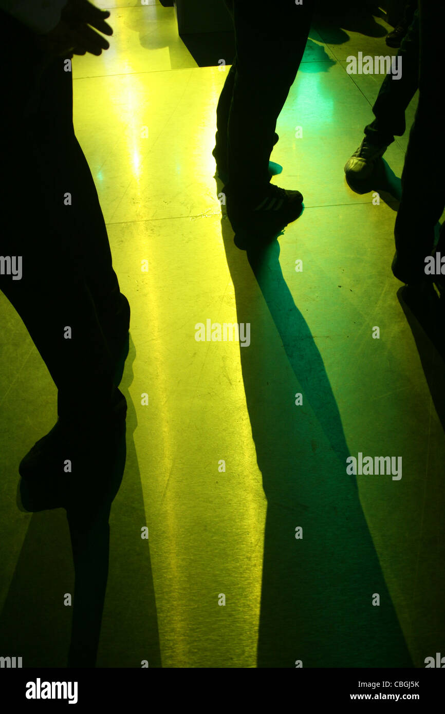 crowd on dance floor in night club disco Stock Photo - Alamy