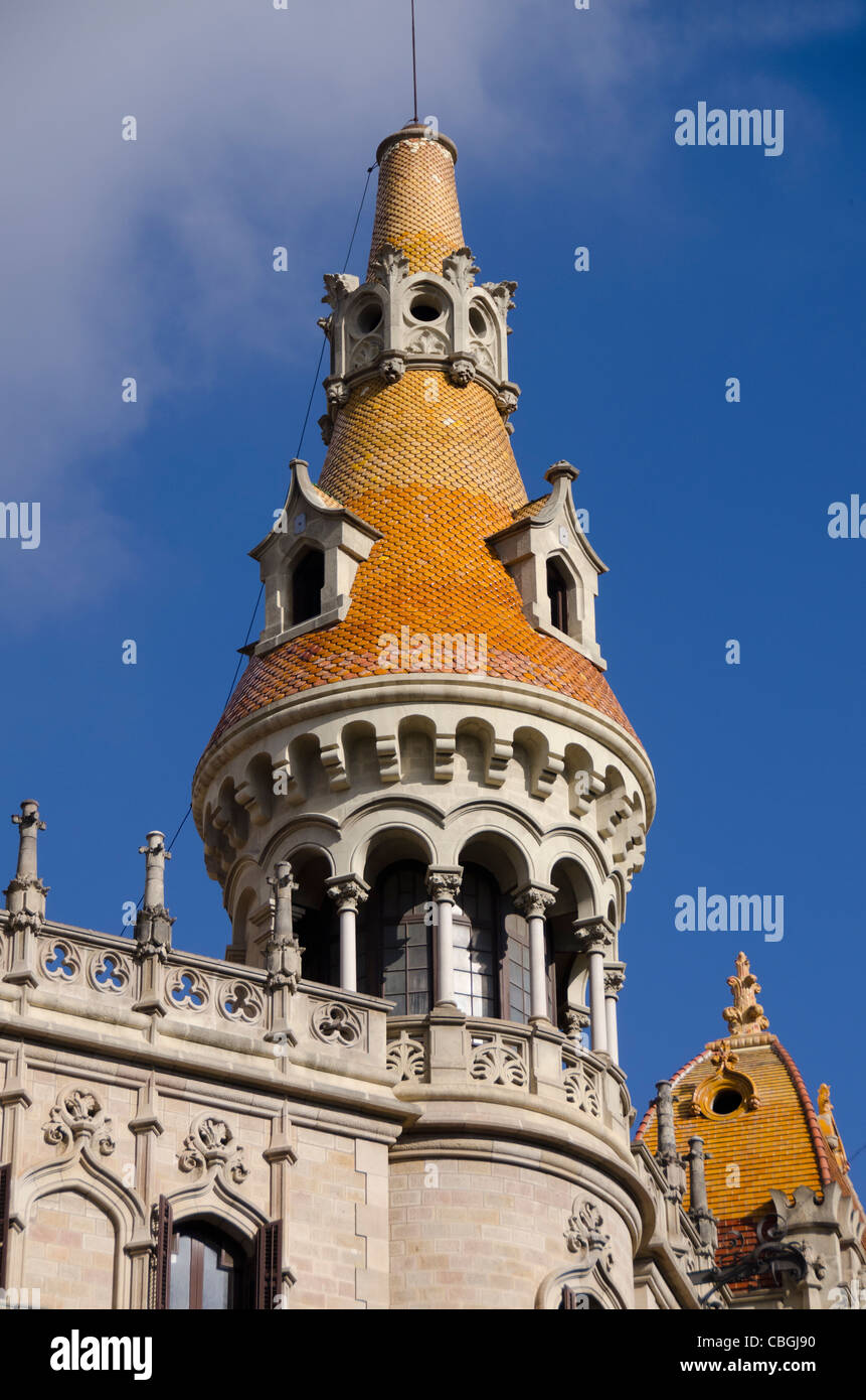 Spanish architecture rooftop tower hi-res stock photography and images ...