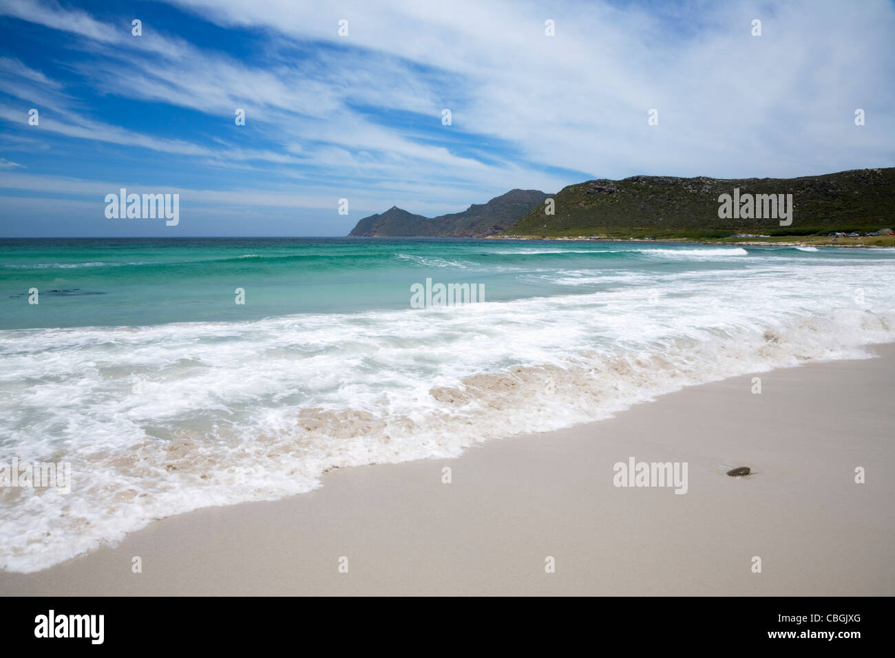 Cape Point from Buffels Bay. Table Mountain National Park. South Africa ...