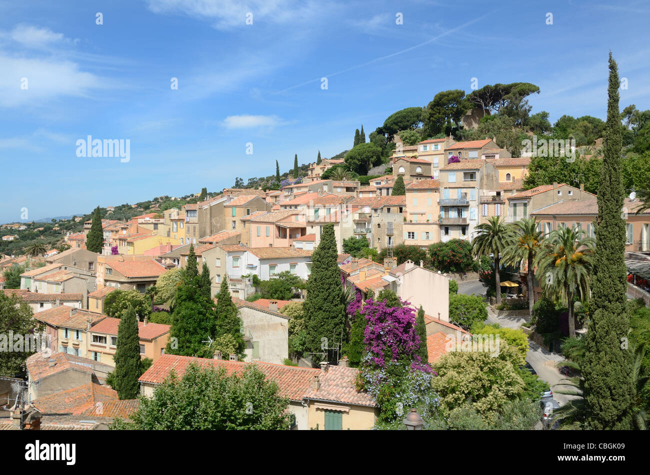 France french cypress trees hi-res stock photography and images - Alamy