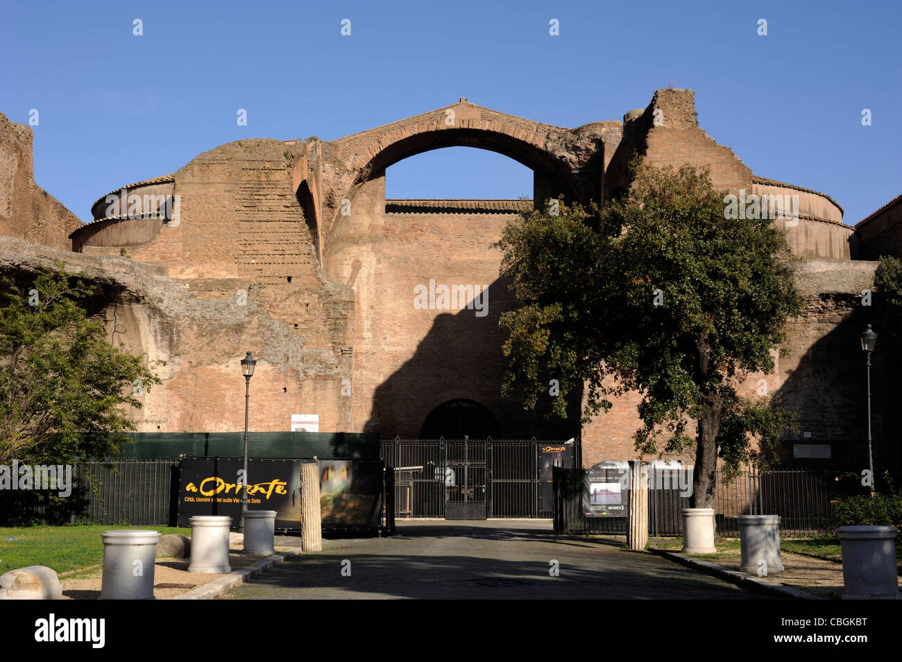 Italy, Rome, Terme di Diocleziano, Diocletian Baths complex, Museo ...