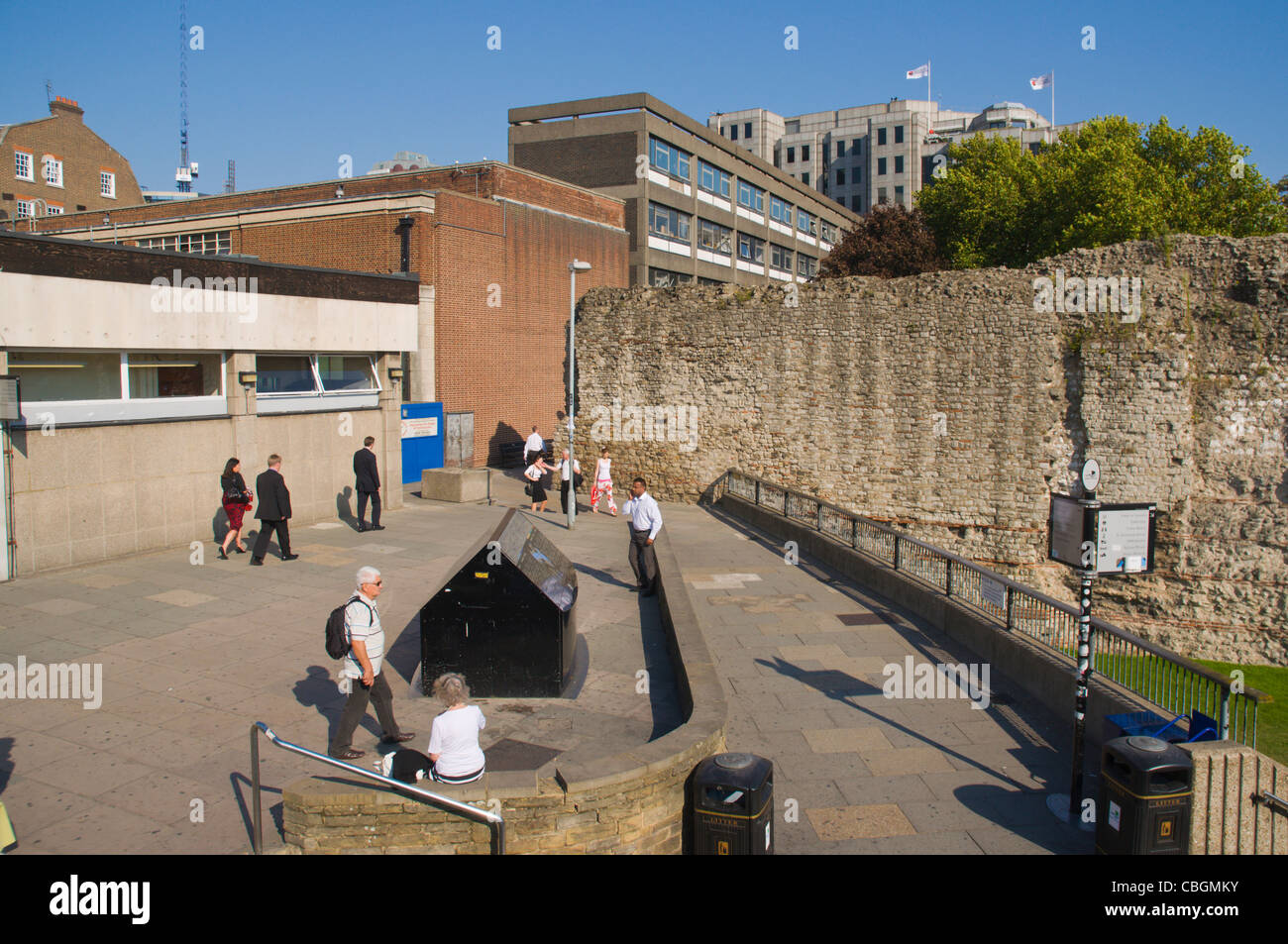 Trinity Place in Tower Hill area central London England UK Europe Stock ...
