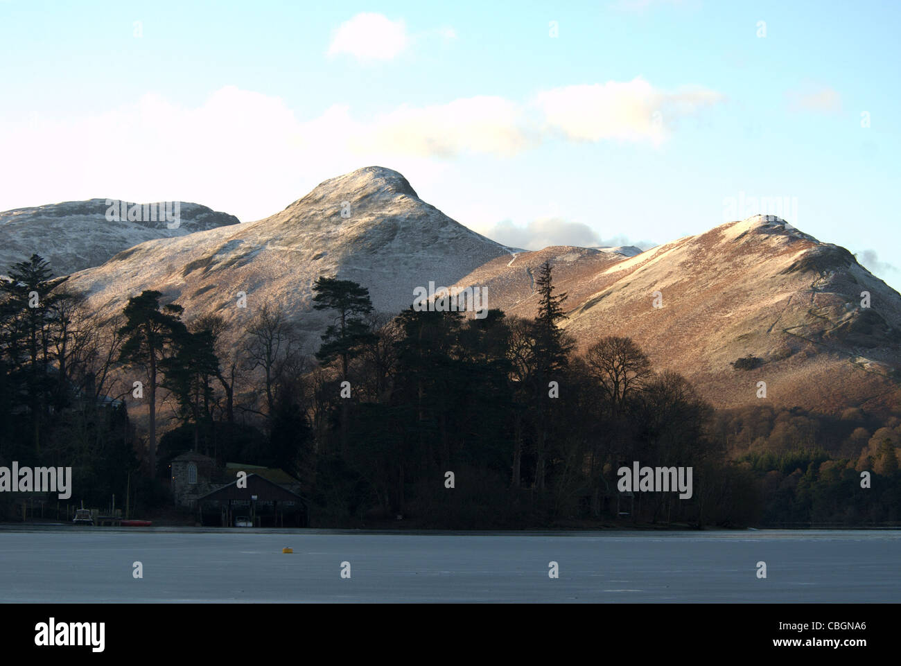 Catbells ridge, Derwentwater Stock Photo - Alamy