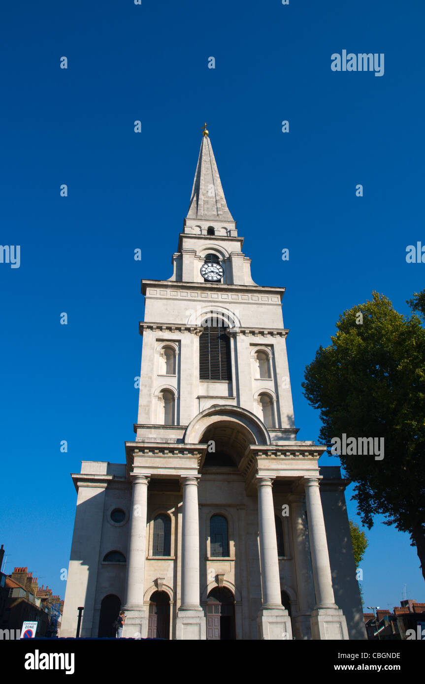 Christ Church Spitalfields east London England UK Europe Stock Photo ...
