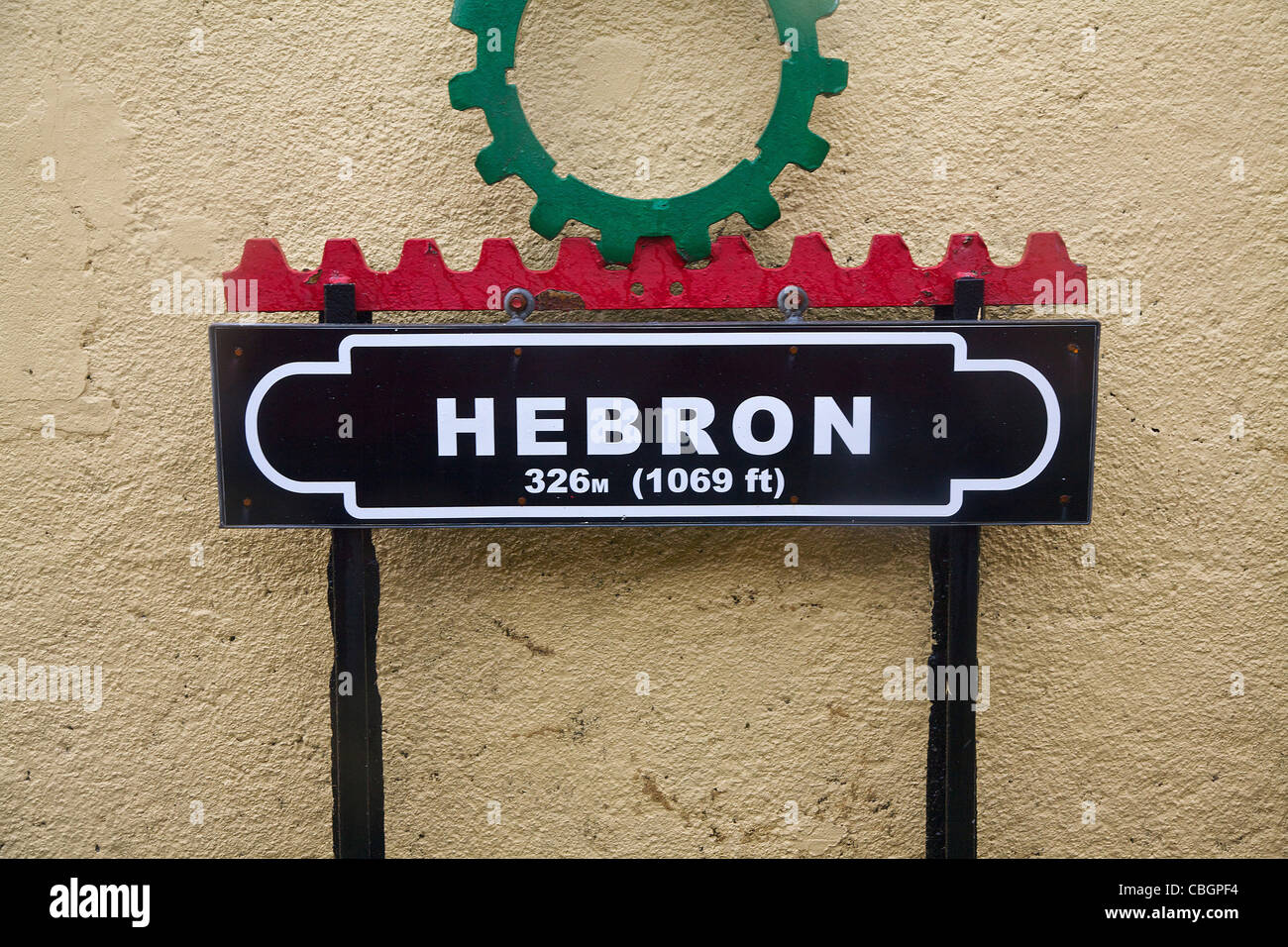 Snowdon mountain railway sign hi-res stock photography and images - Alamy