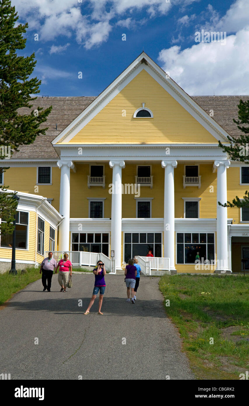 Lake Yellowstone Hotel is located within Yellowstone National Park ...