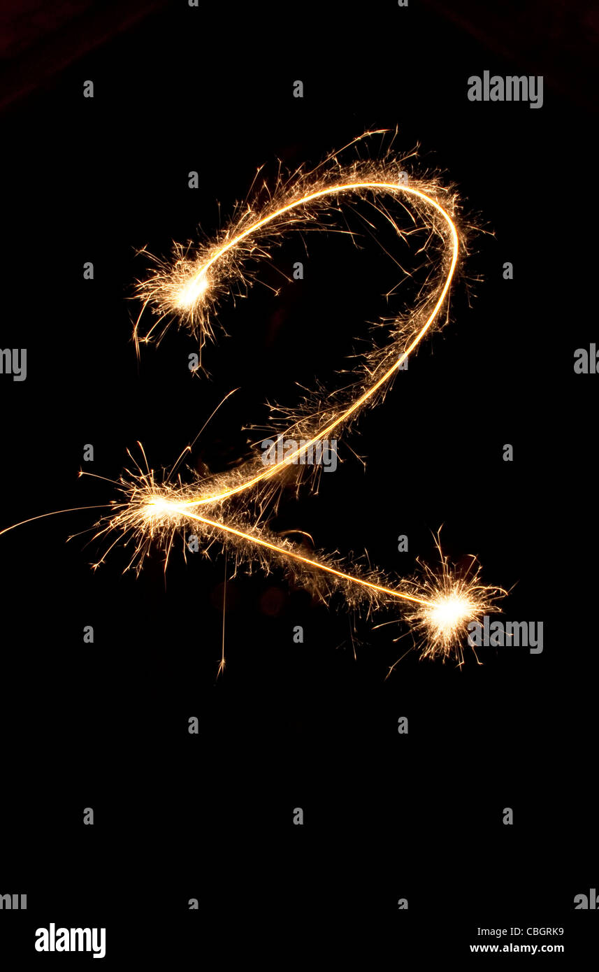 Explosive Number 2 Stock Photo - Alamy