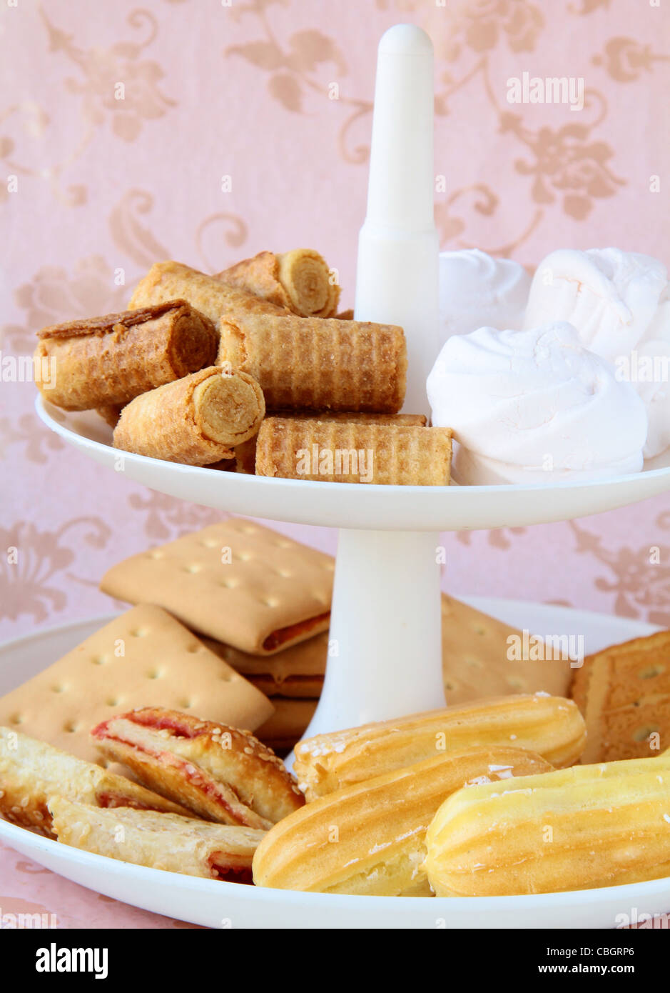 Homemade fresh baked assortment of cookies Stock Photo - Alamy