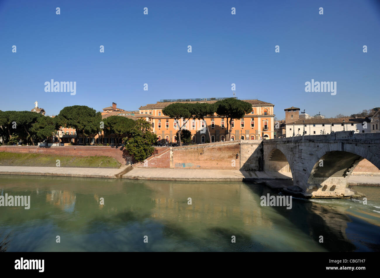 italy, rome, isola tiberina Stock Photo - Alamy