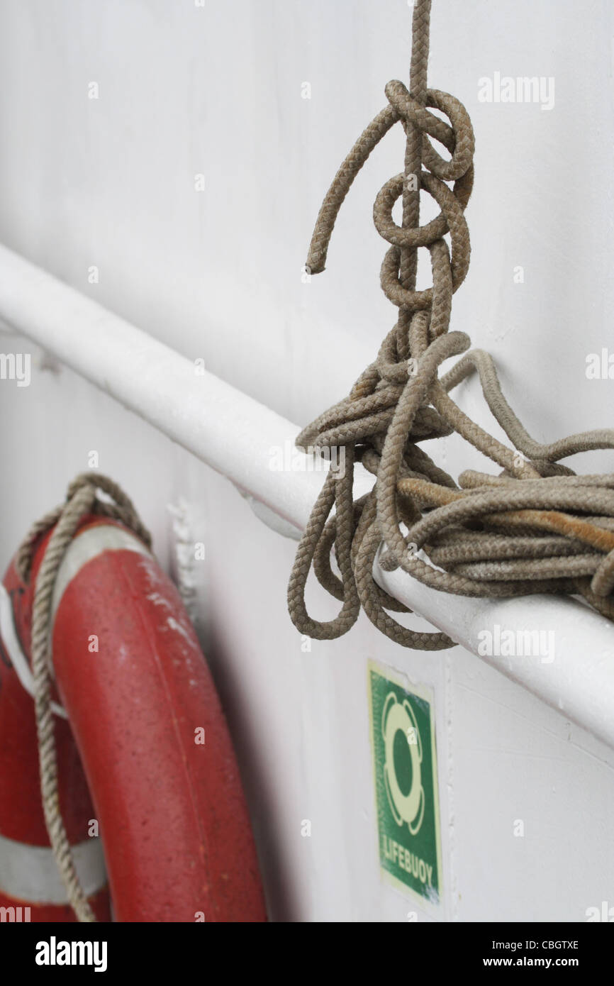 vessel equipment. Rigging Stock Photo - Alamy