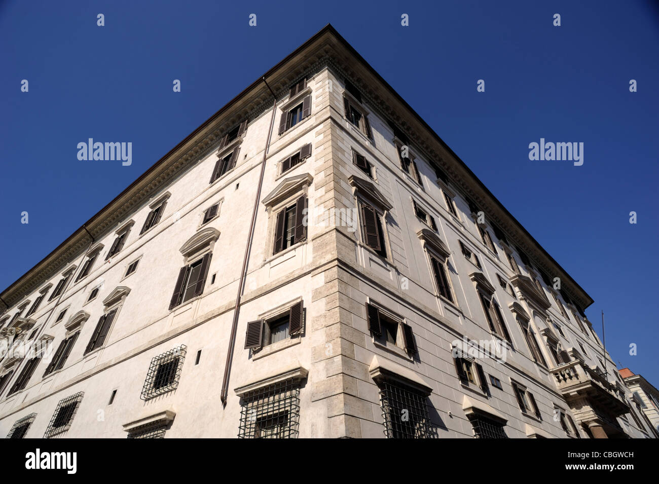 Italy, Rome, Palazzo Borghese Stock Photo - Alamy