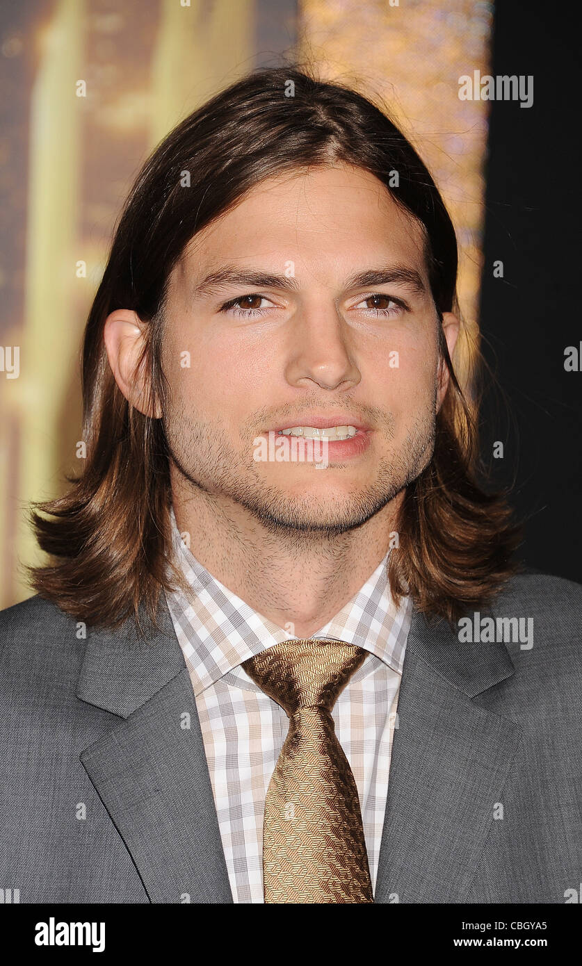 ASHTON KUTCHER US film actor n November 2011. Photo Jeffrey Mayer Stock ...