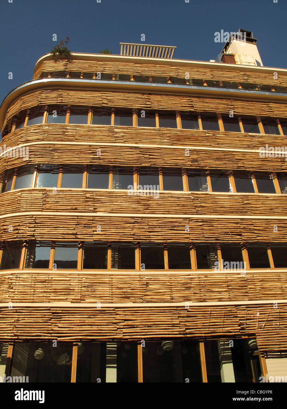 Restau U,Canteen university of CROUS,ecological wood facade,old town ...
