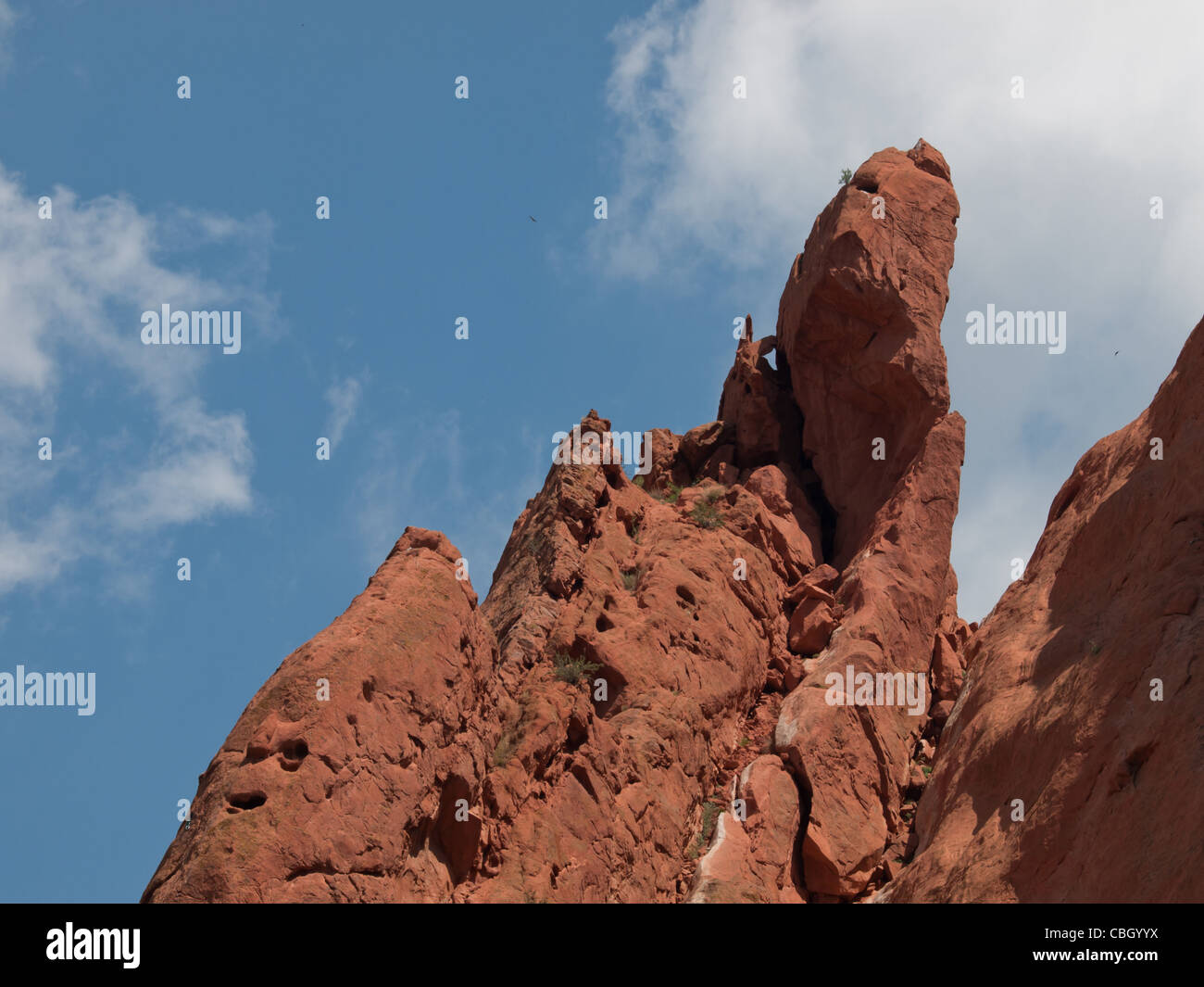 Garden of the Gods Rock Formation in Colorado Stock Photo - Alamy