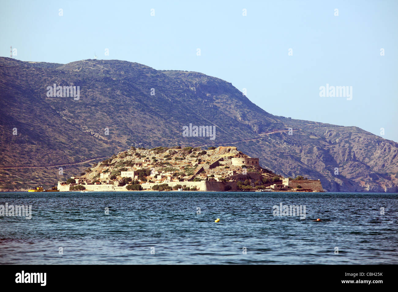 Crete greece spinalonga hi-res stock photography and images - Alamy