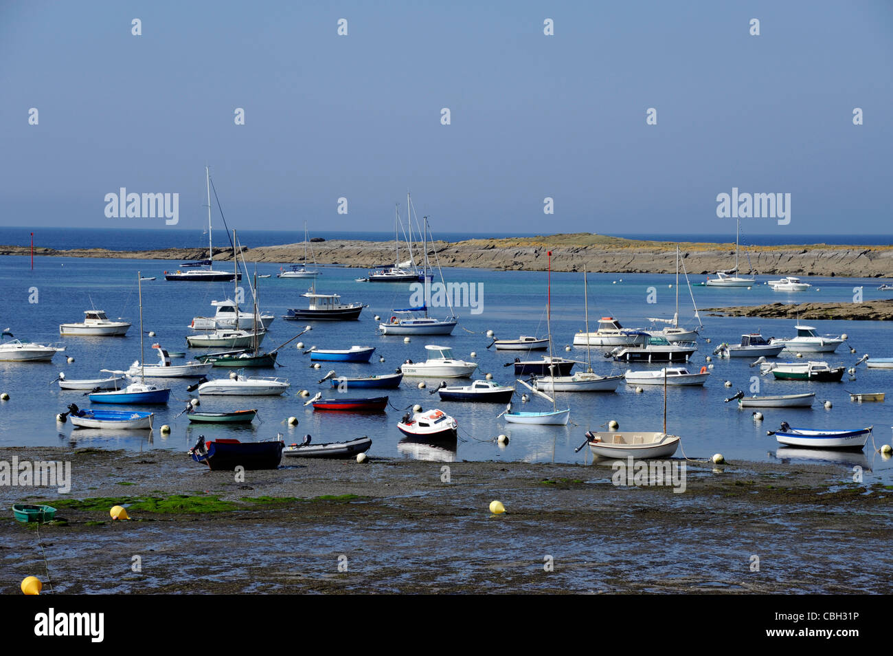 Locmaria beach,Ile de Groix,Island,Morbihan,Bretagne,Brittany,France ...