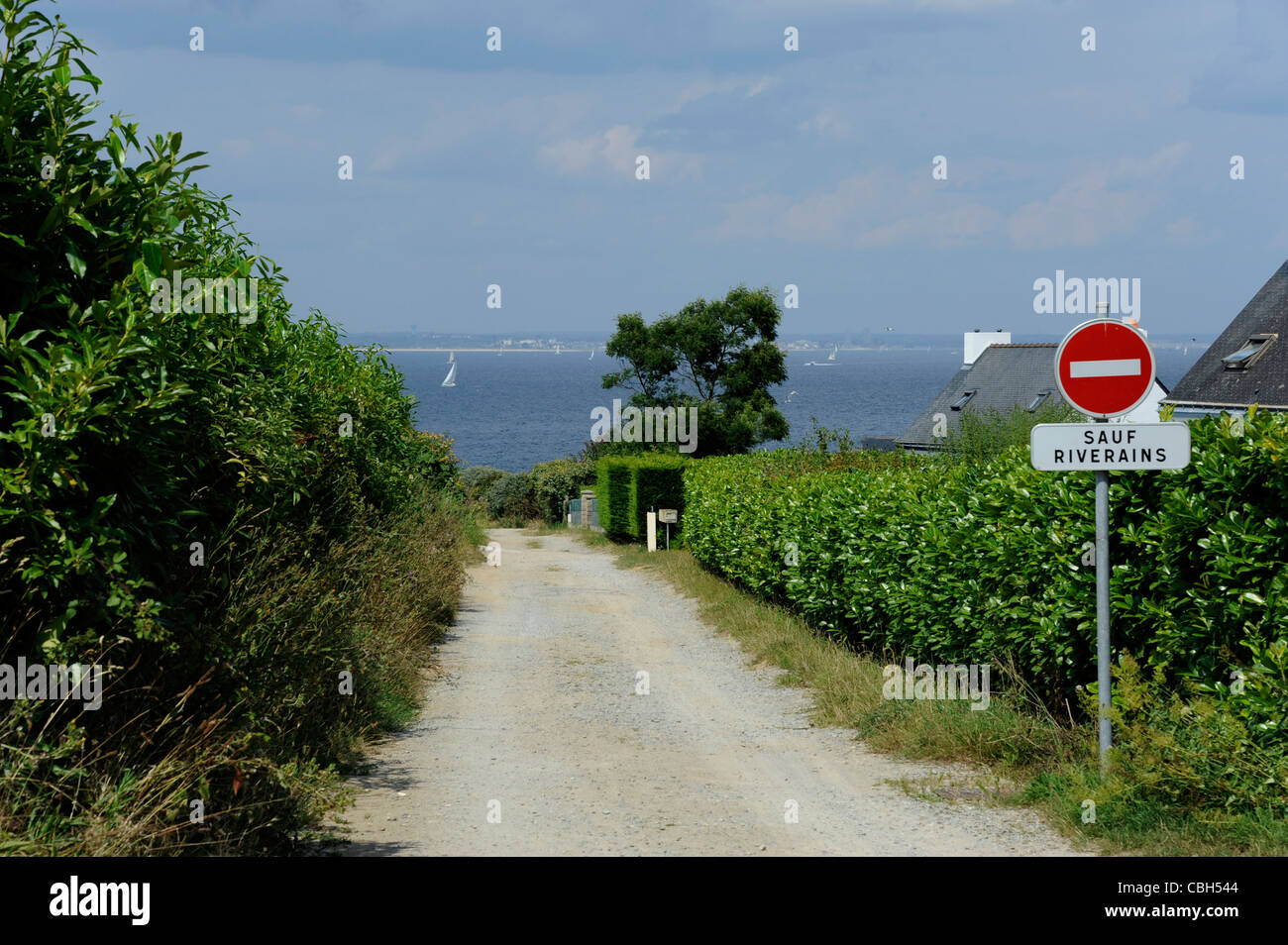 Les Grands Sables beach, Ile de Groix, Island, Morbihan,Bretagne ...