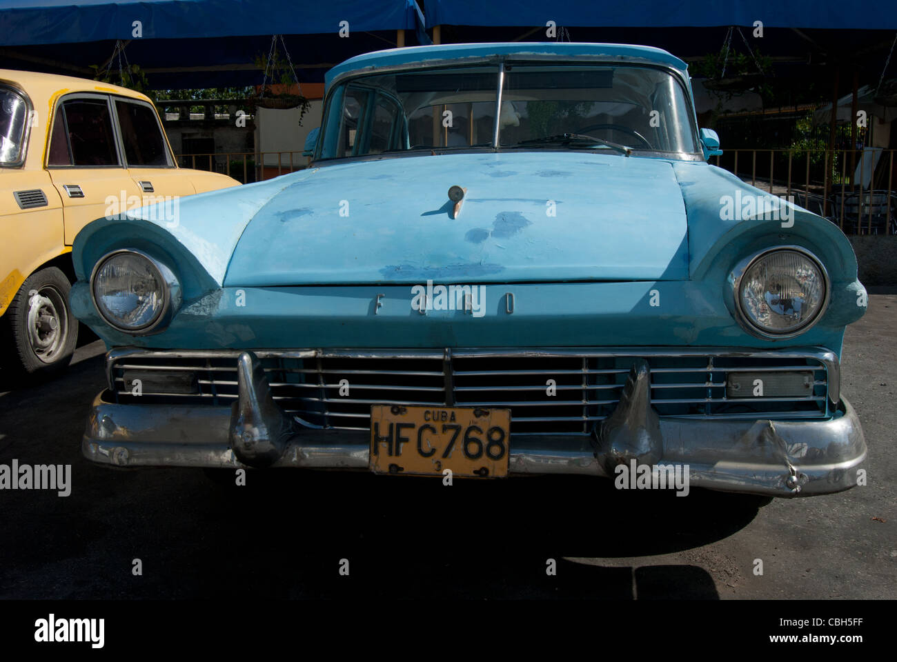 Ford, Old American car Havana Cuba Stock Photo - Alamy