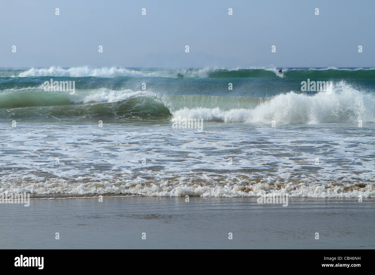 Atlantic surf in North Cornwall Stock Photo - Alamy
