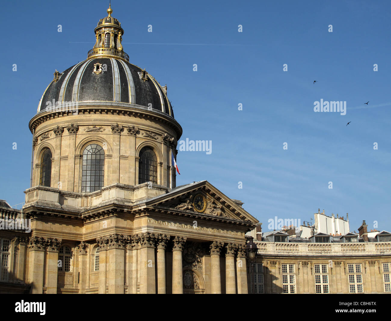 French Academy,French Institute dome,St Germain des Pres, Old town ...