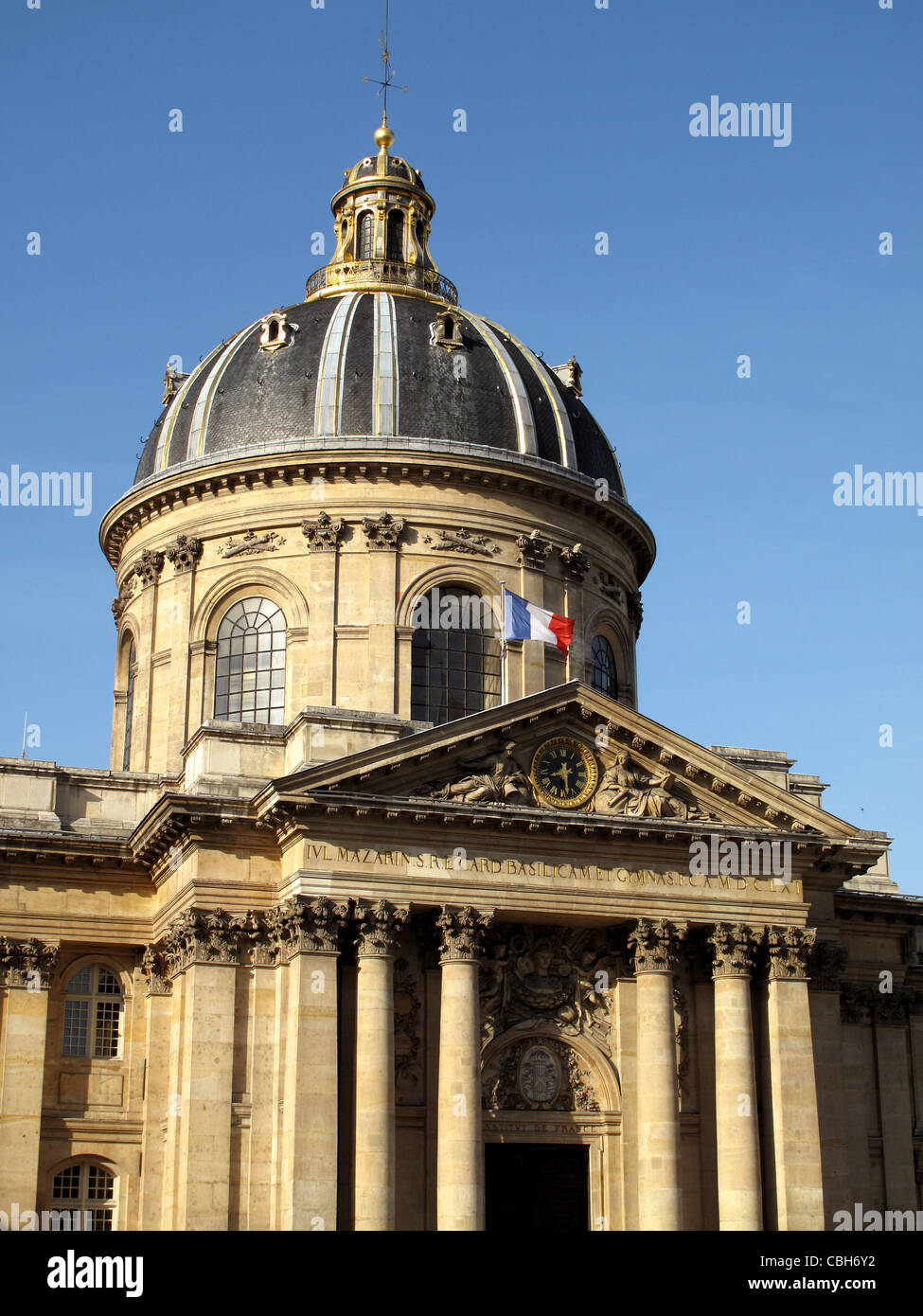 French Academy,French Institute dome,St Germain des Pres, Old town ...