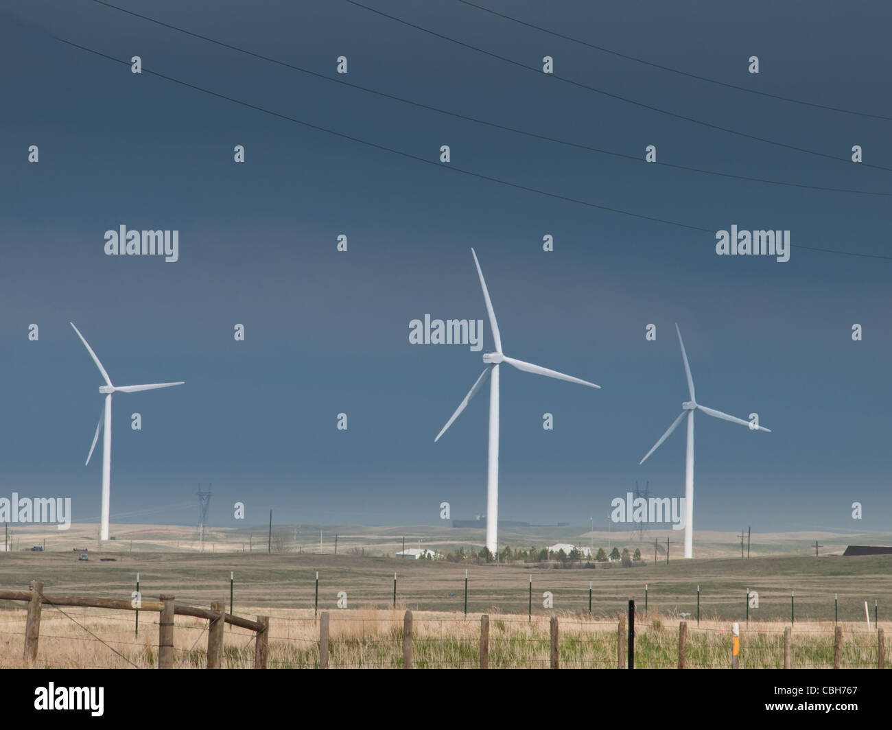 Cheyenne wyoming wind turbines hi-res stock photography and images - Alamy