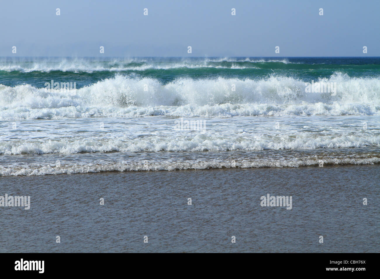 Atlantic surf in North Cornwall Stock Photo - Alamy