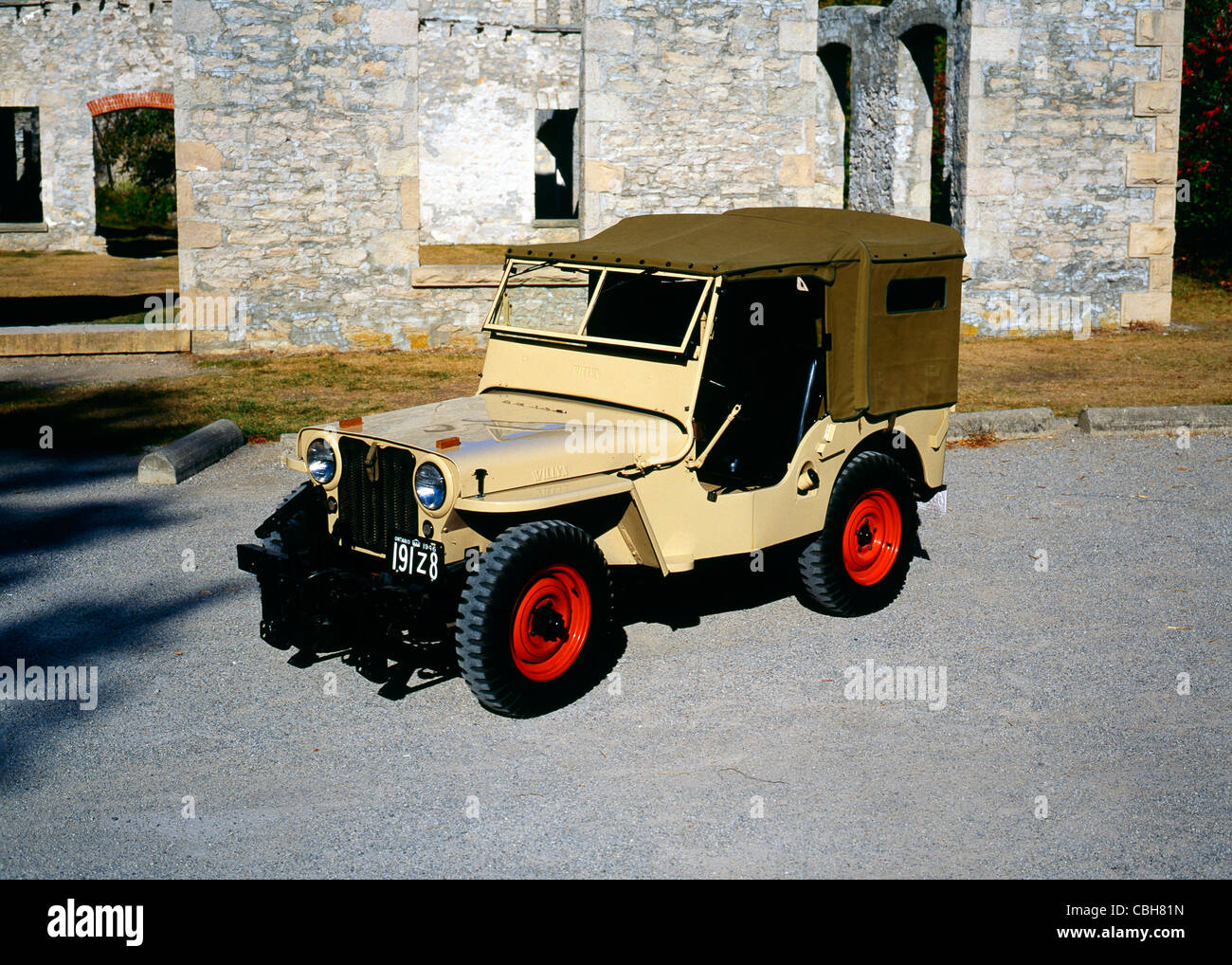 1946 Willys CJ -2A Jeep Stock Photo - Alamy