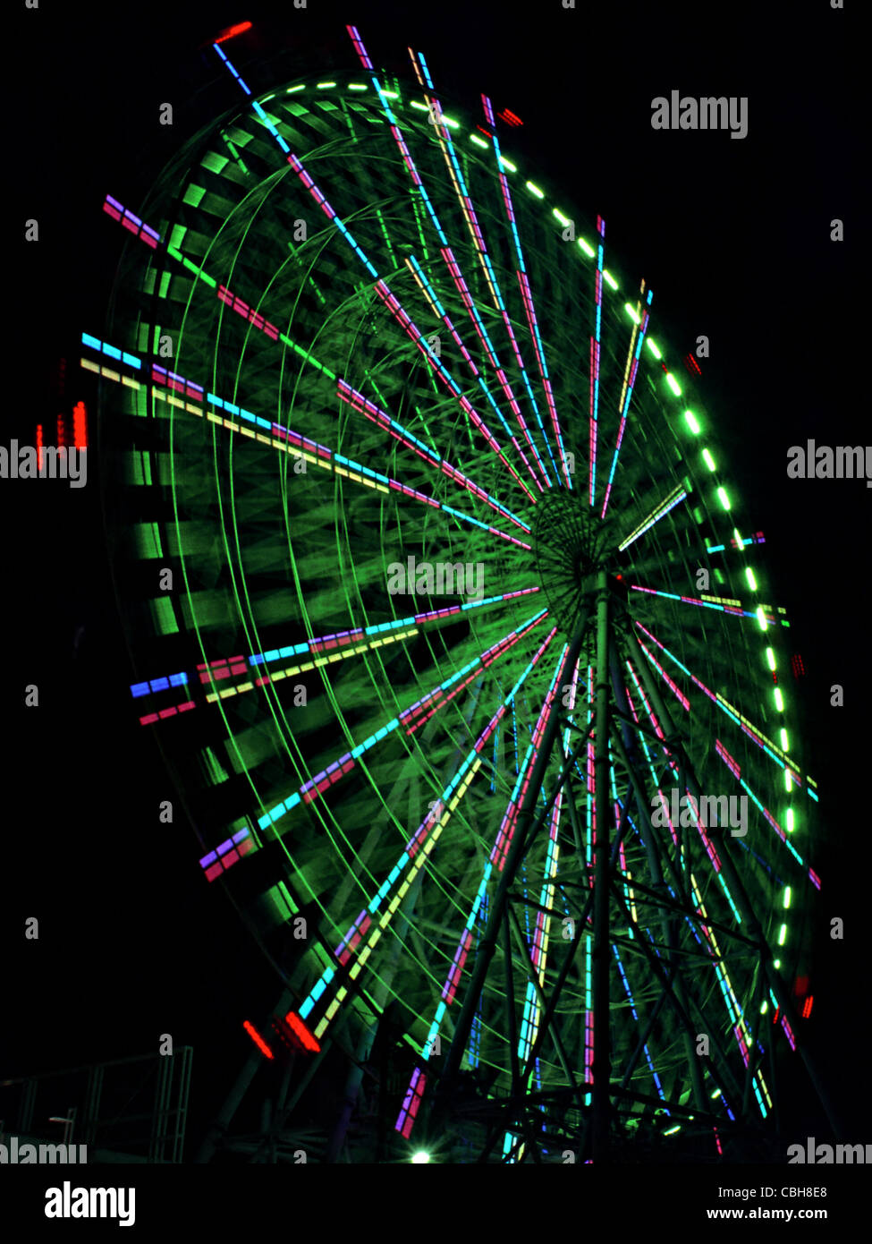 Osaka Ferris Wheel, Japan Stock Photo - Alamy