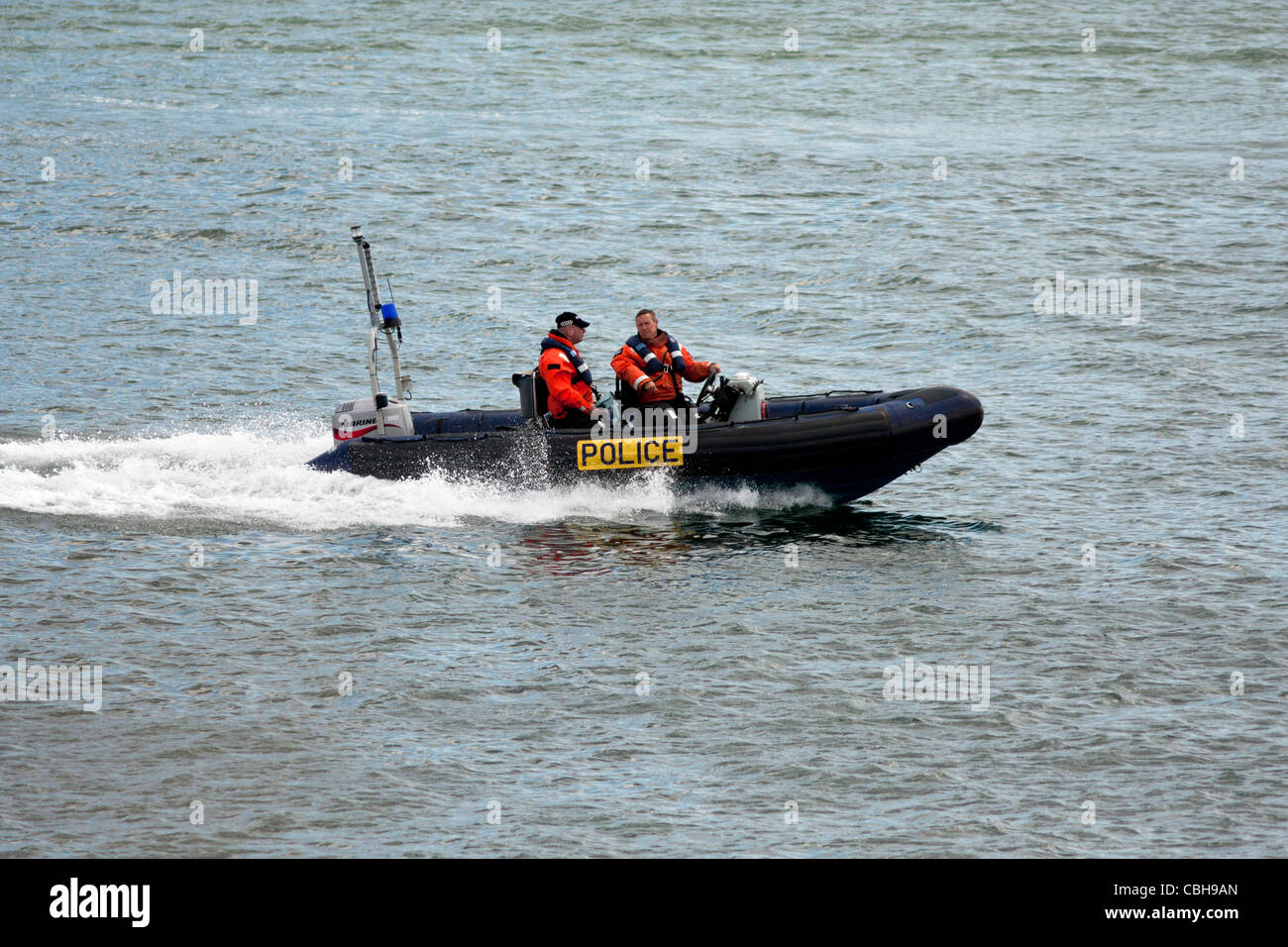 Sea Police patrol Stock Photo - Alamy