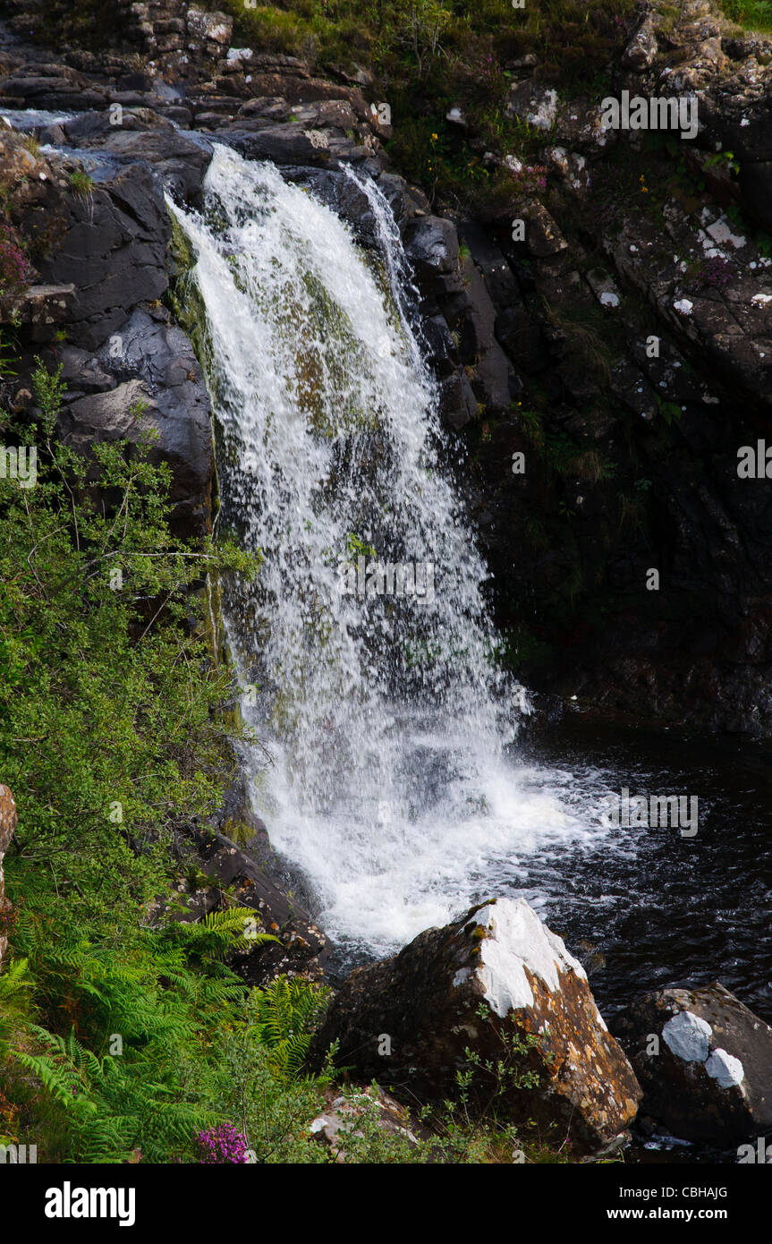 Waterfall at Gleann Seilisdeir on the Isle of Mull Stock Photo - Alamy