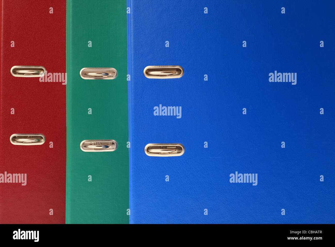 office folders binder background Stock Photo - Alamy